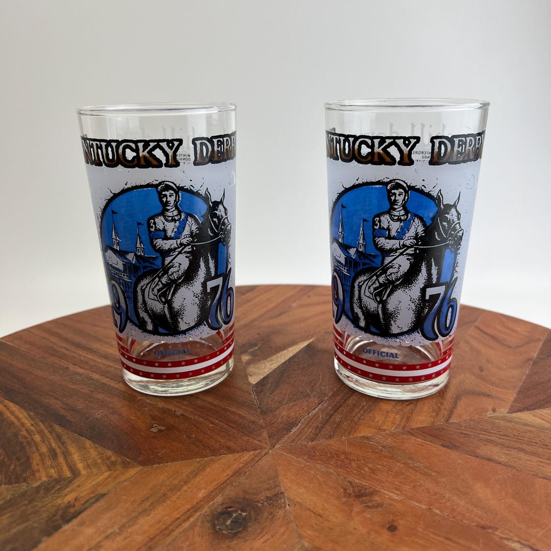 Offical Kentucky Derby 1976 Tumblers - Etsy