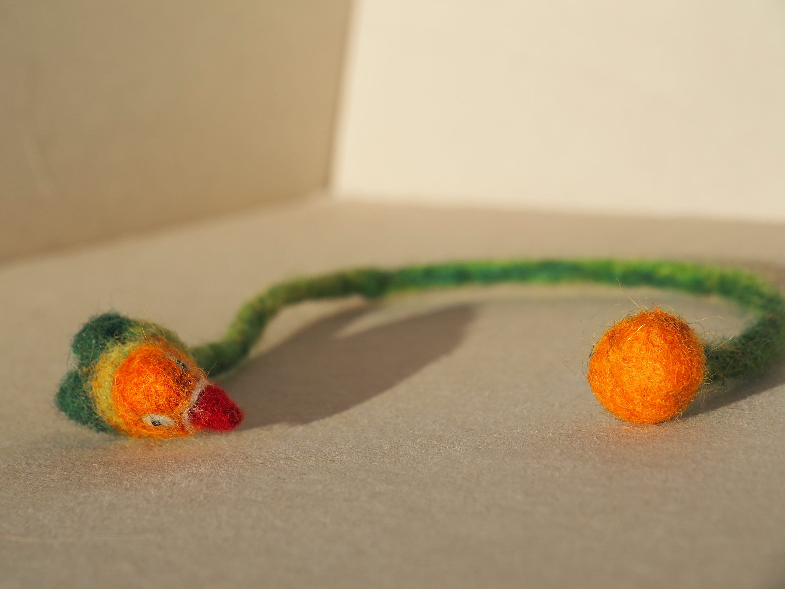 Parrot Bird Bookmark Handmade in Italy Made of Felted Wool - Etsy