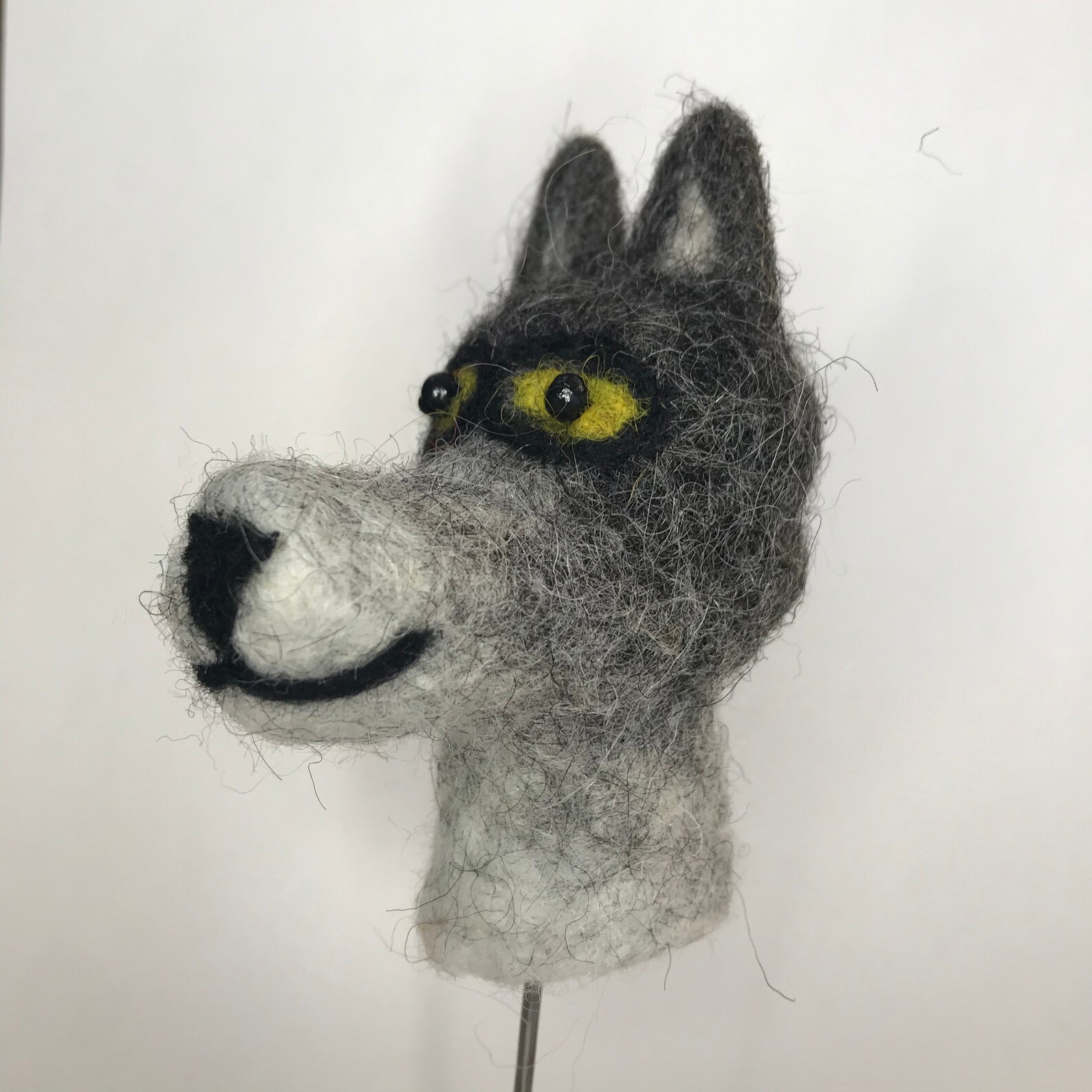 Wolf Finger Puppet for Children and Adults to Play Teach and | Etsy