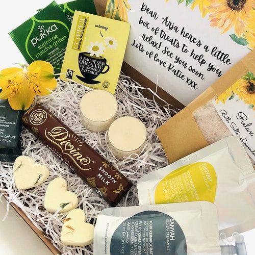 Personalised Pamper Treat Box Letterbox Gift Hug in a Box | Etsy UK