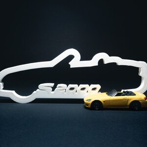 Honda S2000 Outline, Car Silhouette, Wall Decor, Wall Art, Car Gift ...