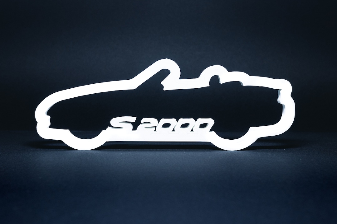 Honda S2000 Outline, Car Silhouette, Wall Decor, Wall Art, Car Gift ...