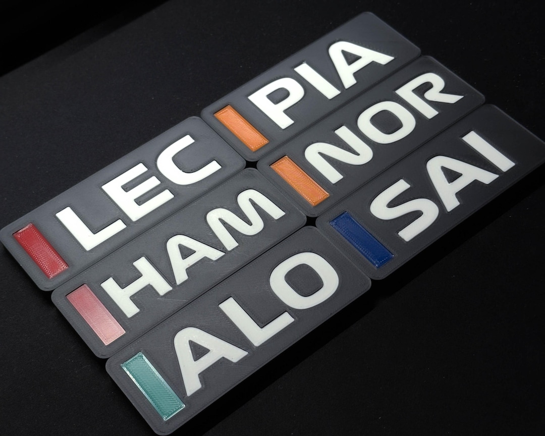 2025 Formula 1 Driver Magnets: F1 Fan Decor - Etsy