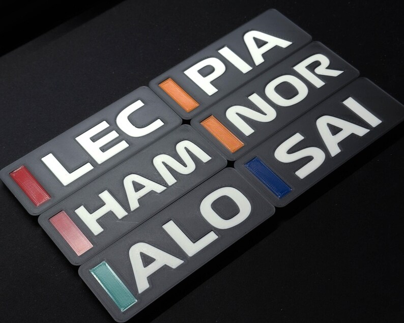 2025 Formula 1 Driver Magnets: F1 Fan Decor - Etsy