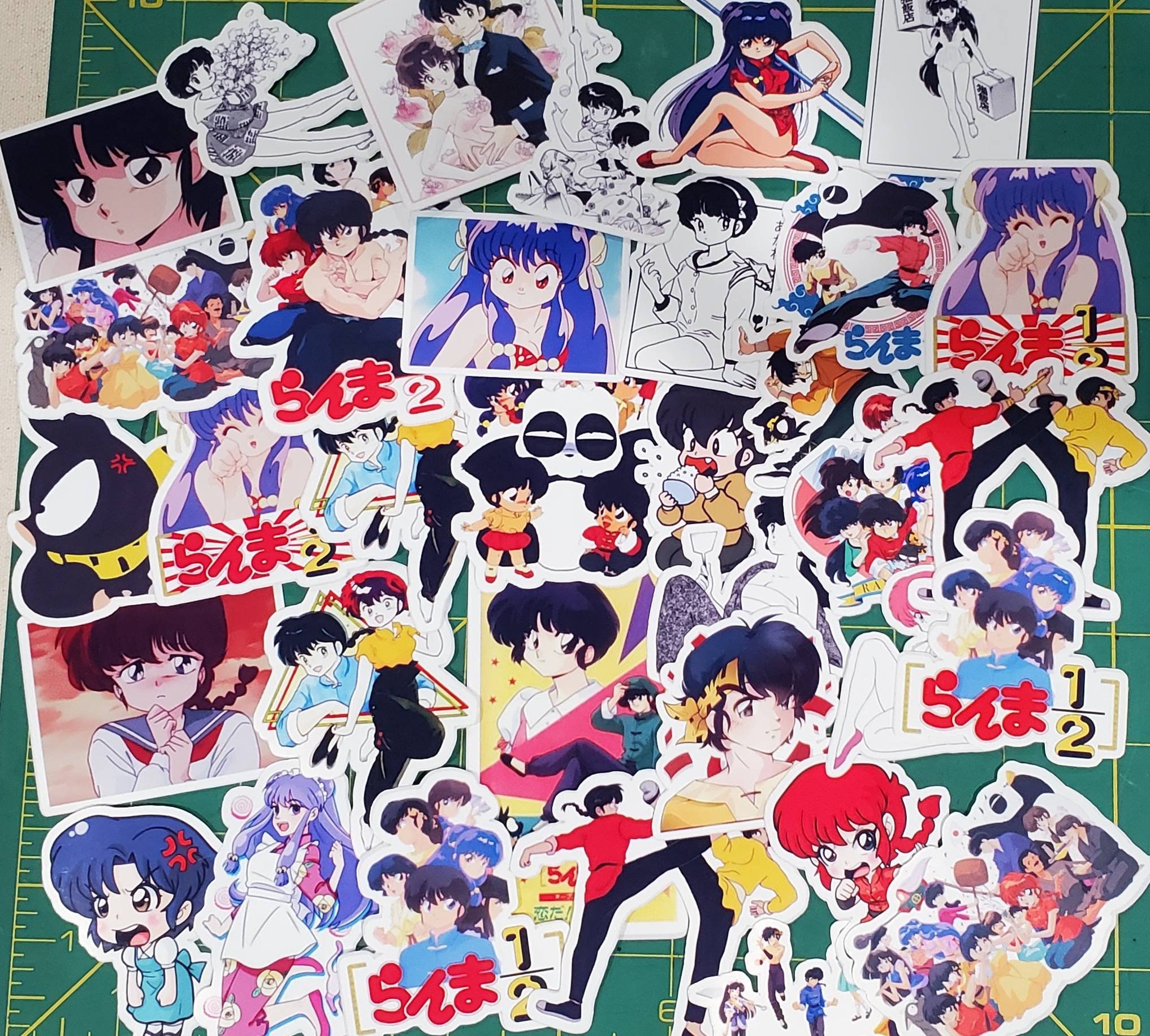 Classic Anime RANMA STICKERS Cute Stickers Funny Decals - Etsy