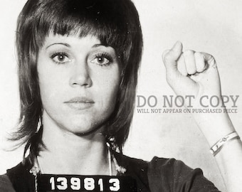 Jane Fonda Mugshot Poster - Etsy