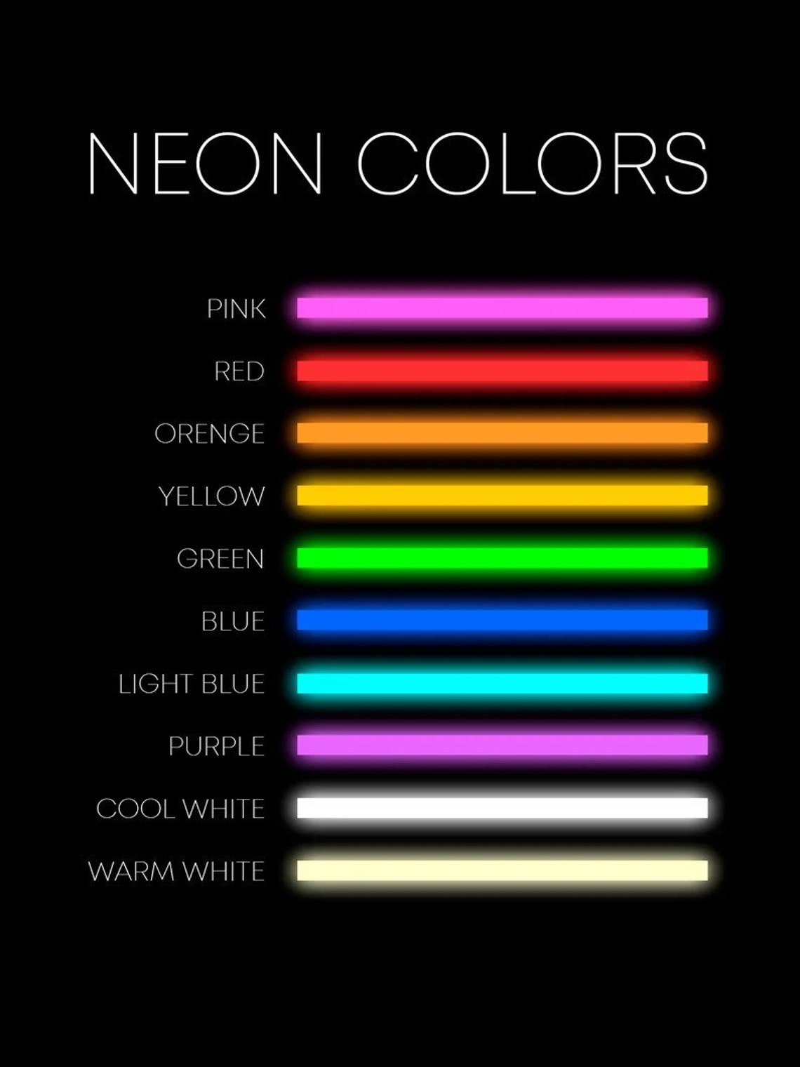 Anime Character Neon Sign | Etsy