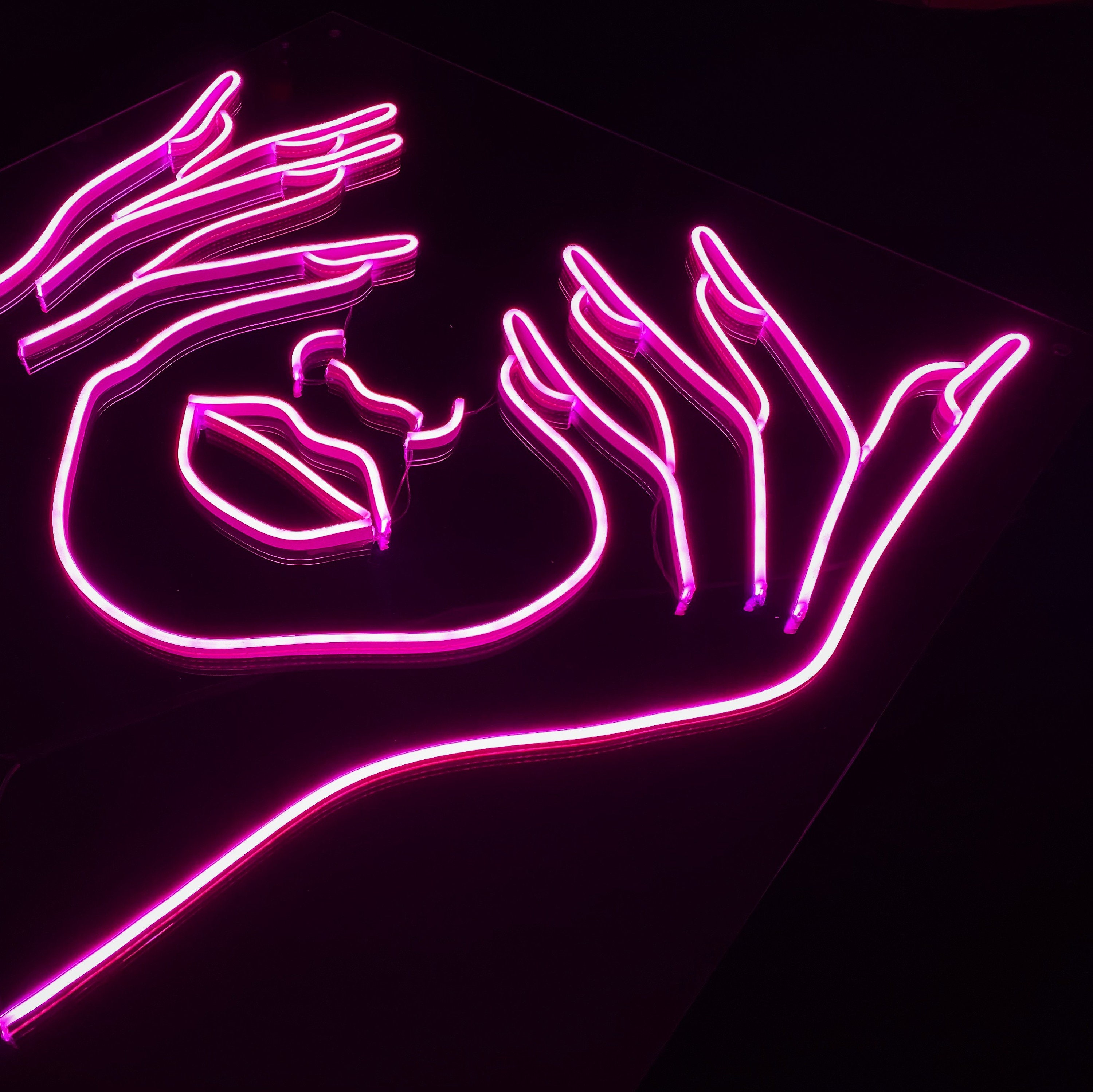 Sostenga el letrero de neón de la cara Custom Flex Neon Led - Etsy México Sostenga el letrero de neón de la cara Custom Flex Neon Led - Etsy México