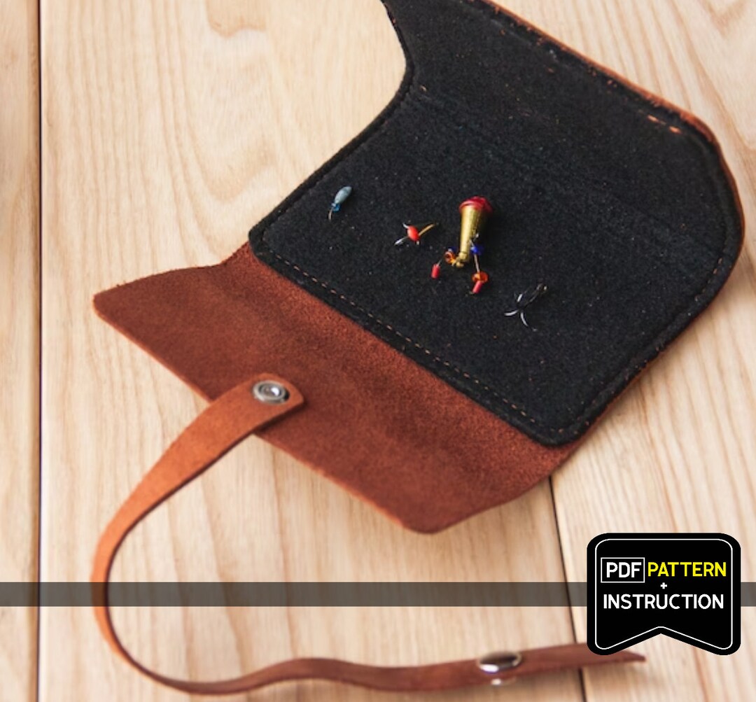 Leather Fly Fishing Wallet Pattern, Leather Fly Fishing Wallet Pdf ...