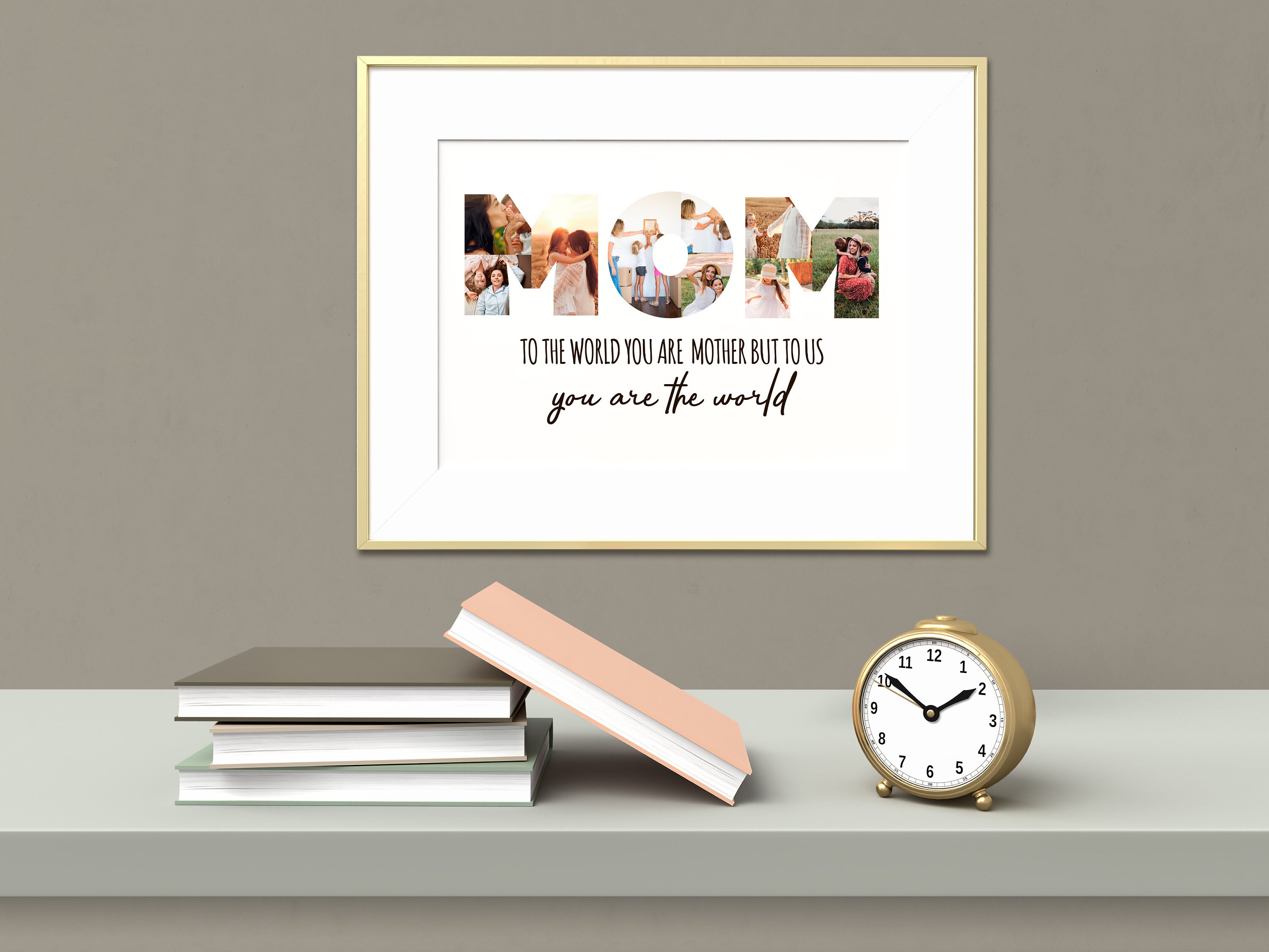 Custom Photo Collage, Name Photo Collage, Word Photo Collage, Photo ...