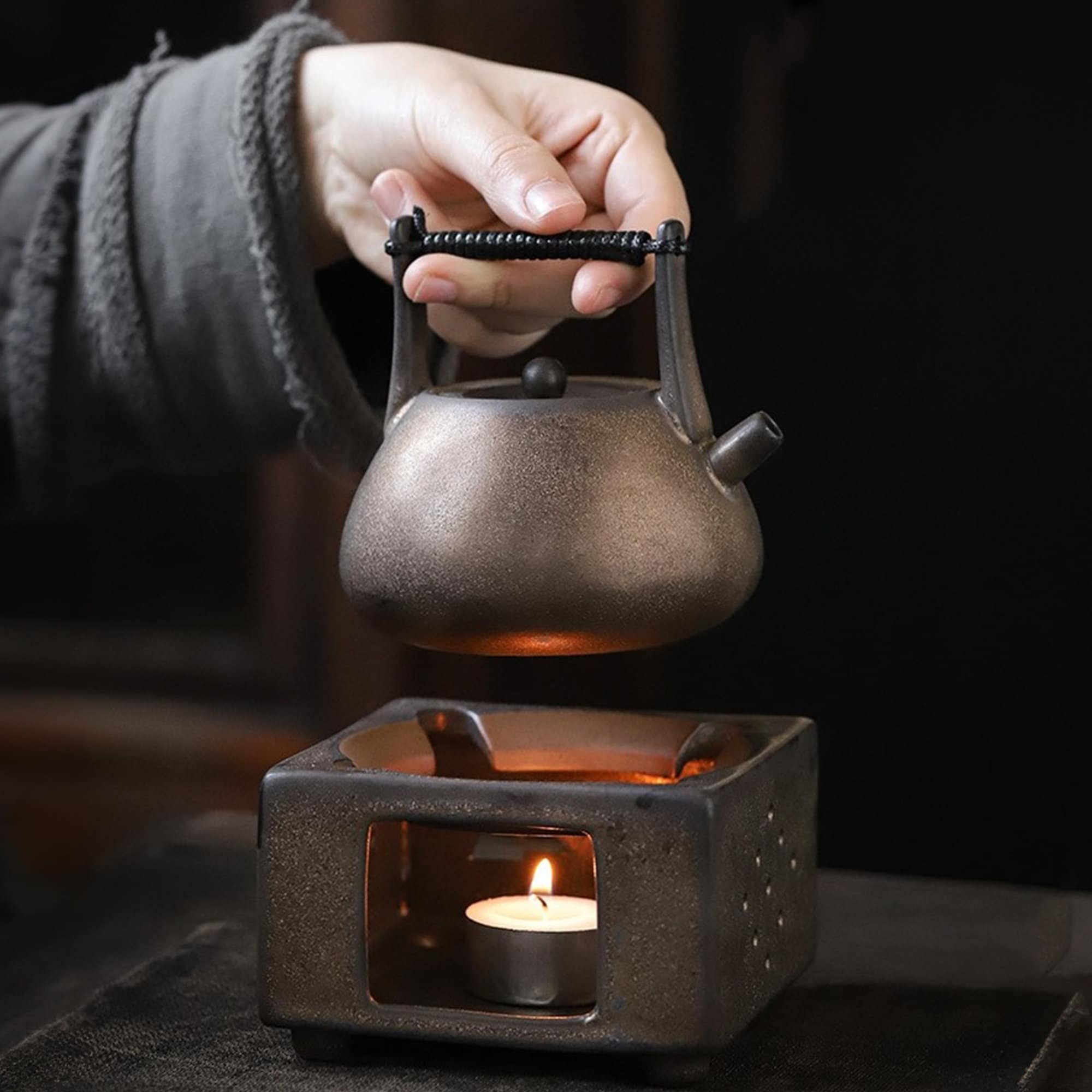 Tea Warmer, Ceramic Tea Warmer, Handmade Ceramic Teapot Warmer, Teapot ...