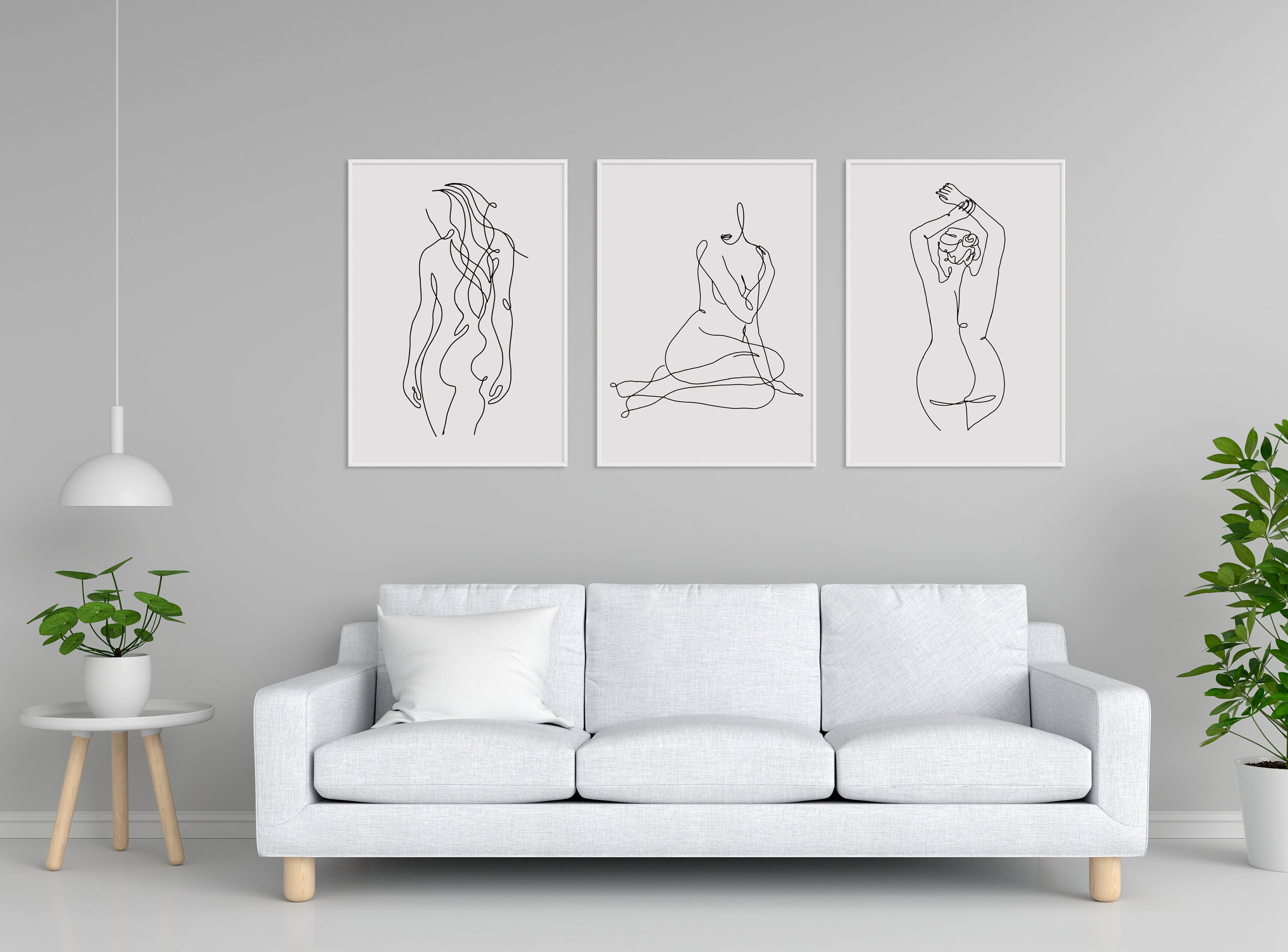 Curvy Woman Line Art Curvy Woman Printable Art Female Body - Etsy
