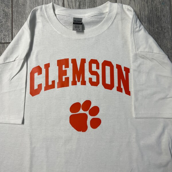 Clemson Tshirt - Etsy