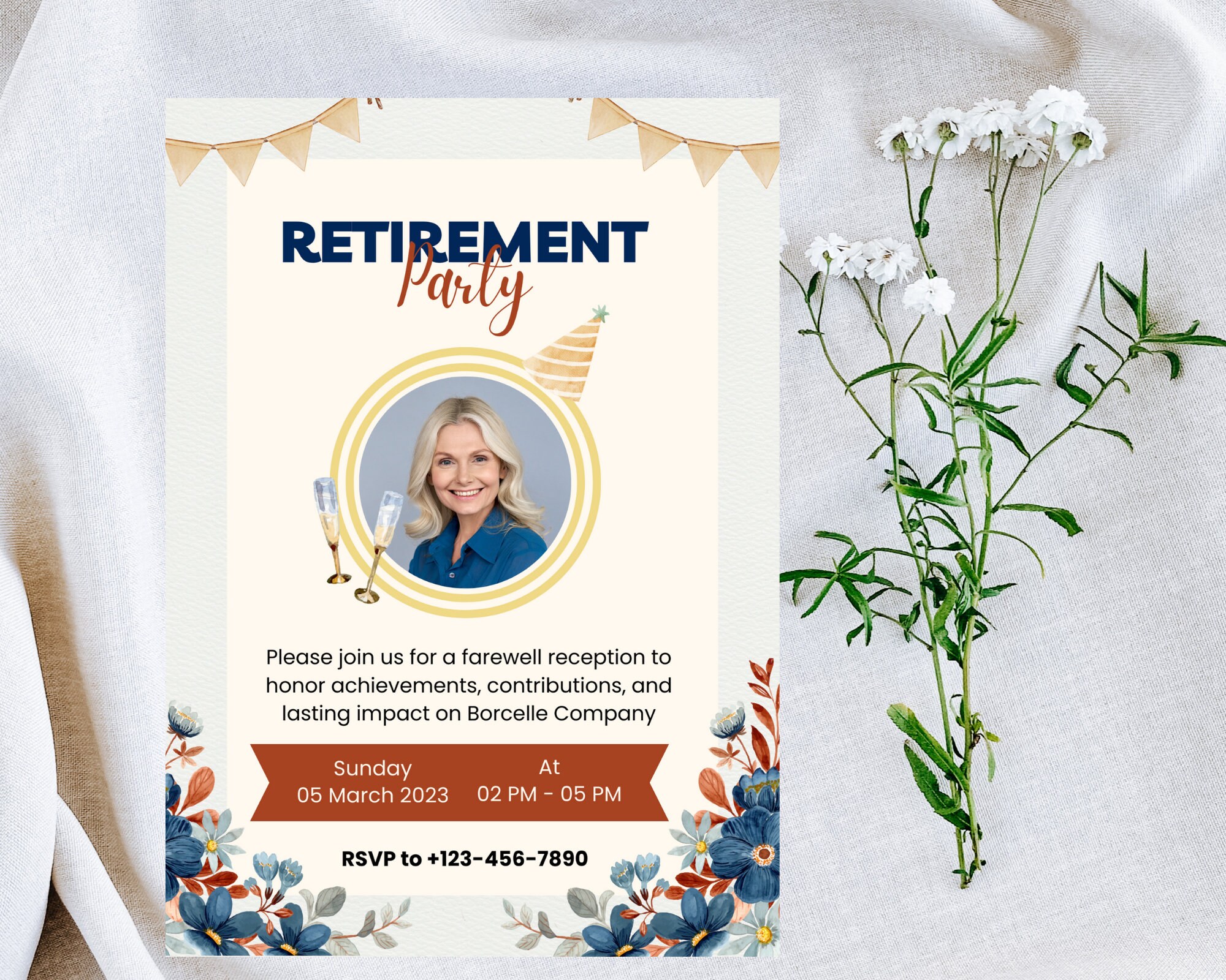 Retirement Party Invitation, Farewell Party Invitation. Retirement ...