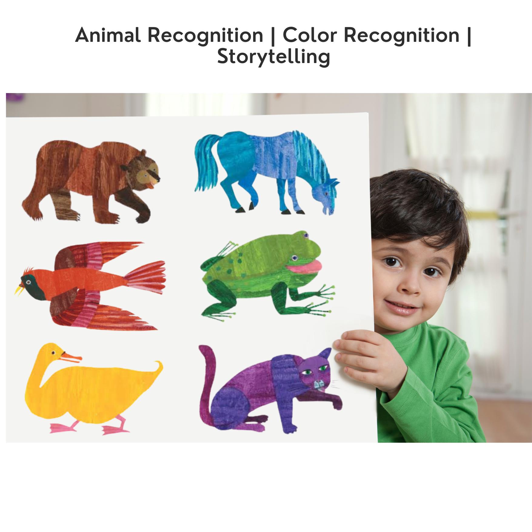 Brown Bear Animal Posters: Homeschool Classroom Decor (PDF & PNG ...