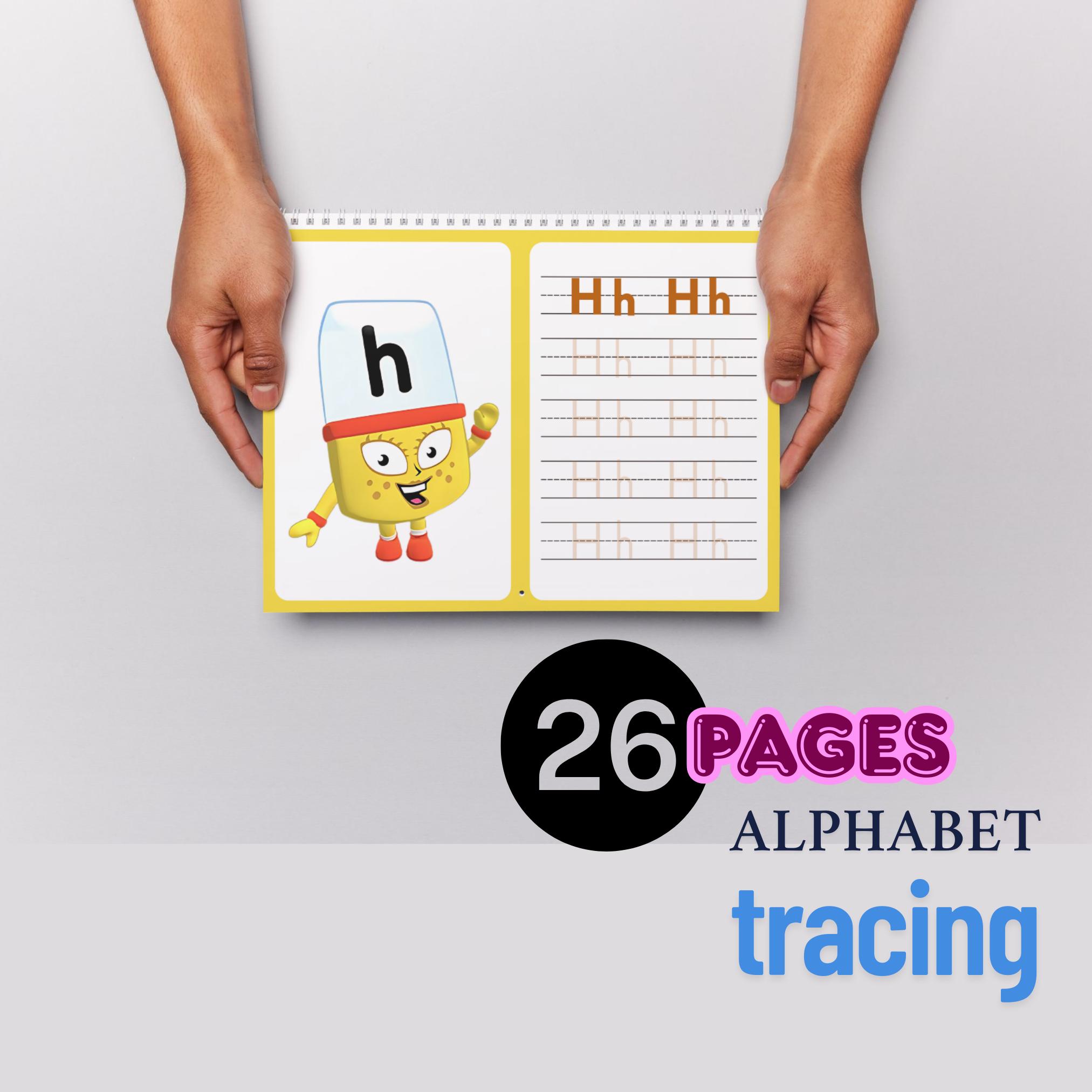 Alphablocks Bundle Busy Book Printable | ABC Tracing Worksheets ...