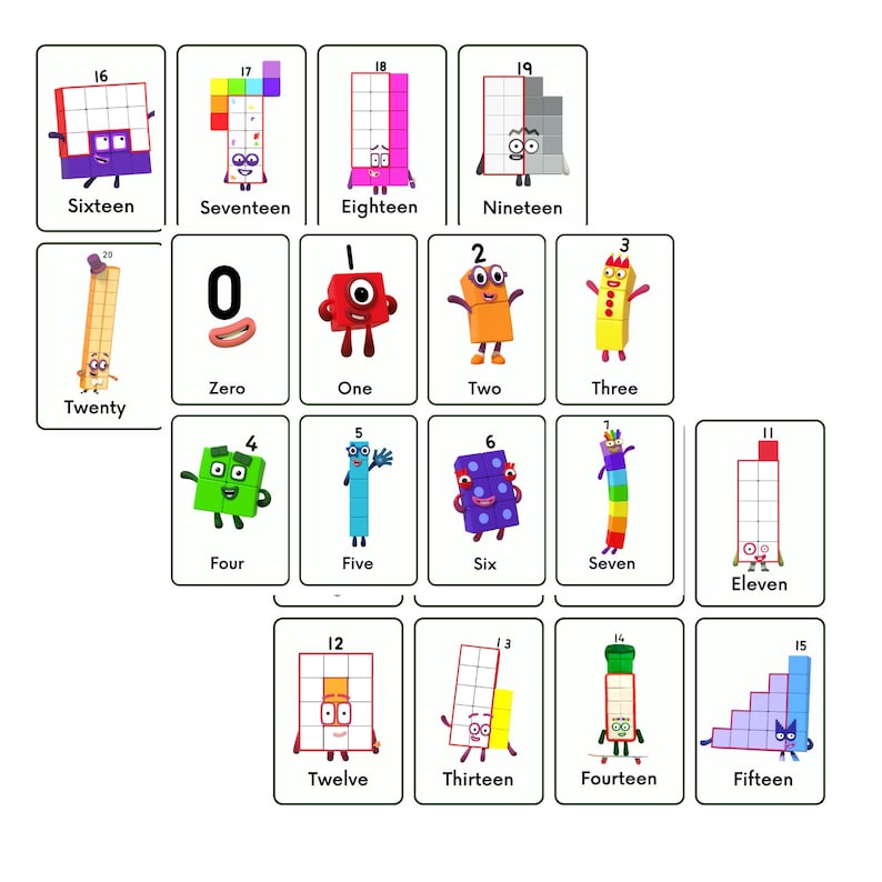 Alphablocks Numberblocks Colourblocks Mini Flashcards Ultimate Bundle ...