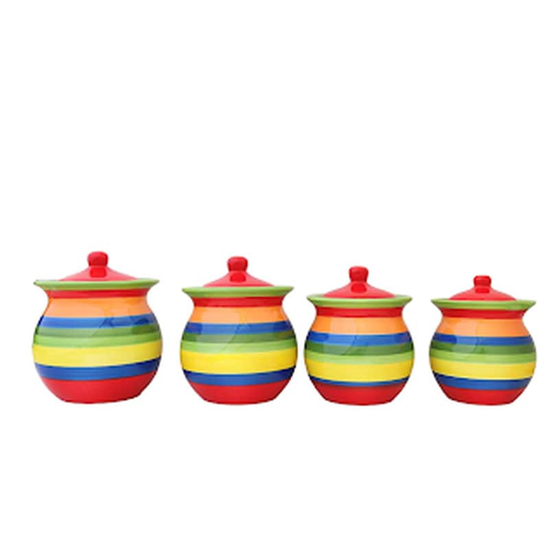 Tin Canister Kitchen Set - Etsy