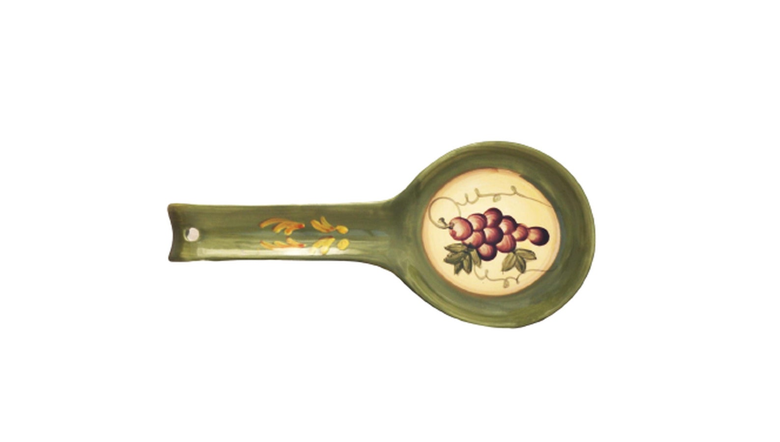 Hand Painted Tuscany Wine Grapes Spoon Rest - Etsy