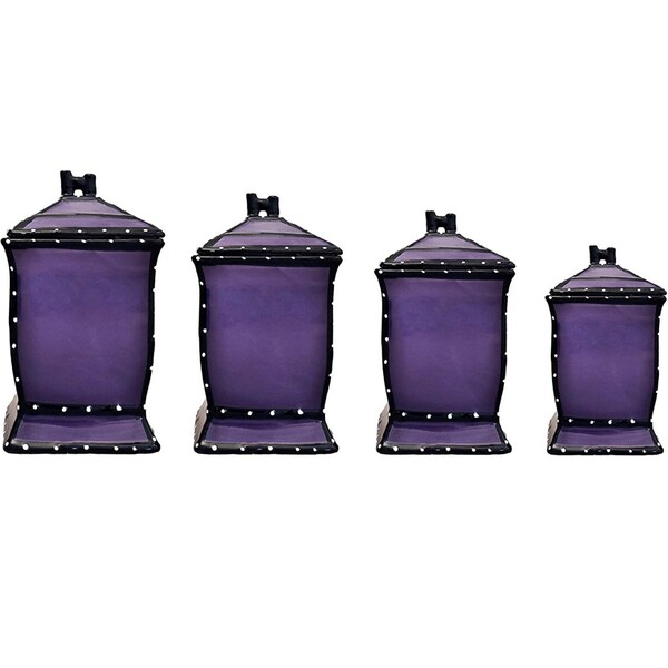 4 Piece Canister Set - Etsy
