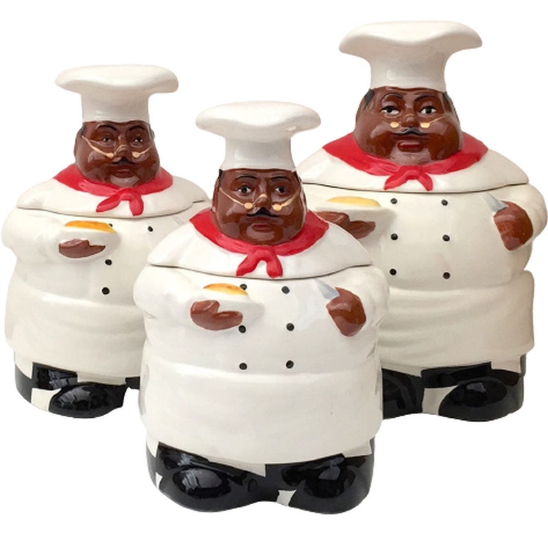 Kitchen Canister Set 3 - Etsy