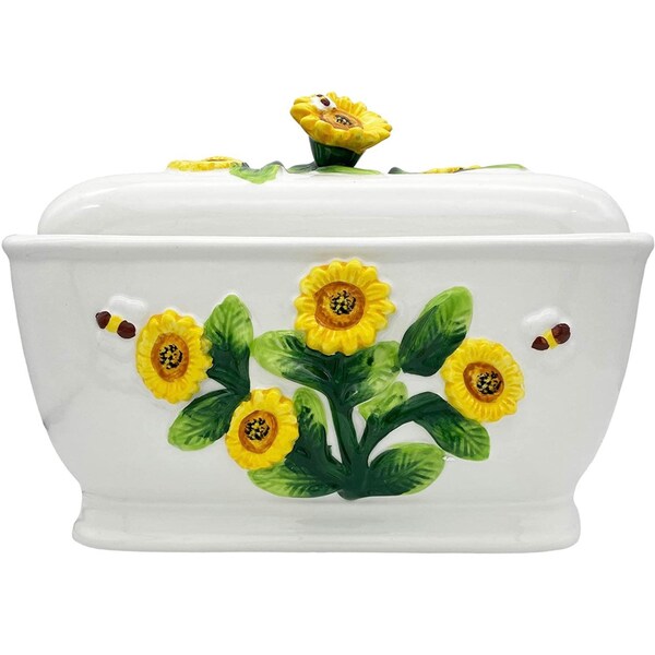 Yellow Bread Box - Etsy