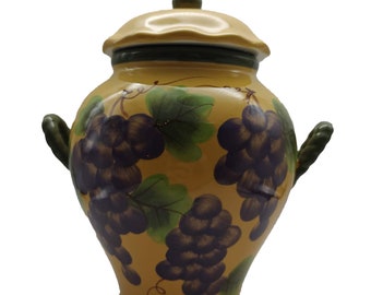 Tuscan Rooster Cookie Jar Canister by Pamela Gladding Discontinued ...