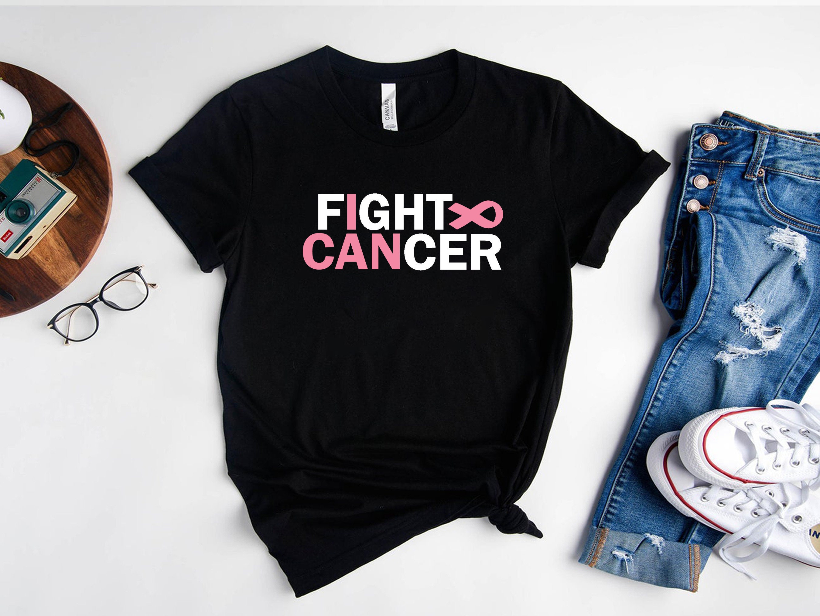 Fight Cancer Shirt Cancer Support Shirt Cancer Awareness | Etsy