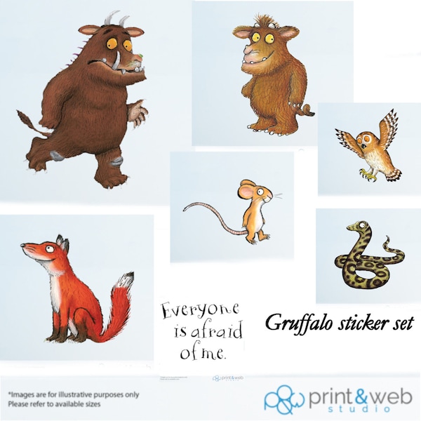 Gruffalo Mouse Owl Fox Snake - Etsy