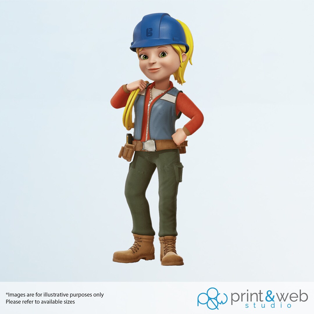 Wendy Bob the Builder Wall Decal Sticker Bedroom Vinyl Kids - Etsy