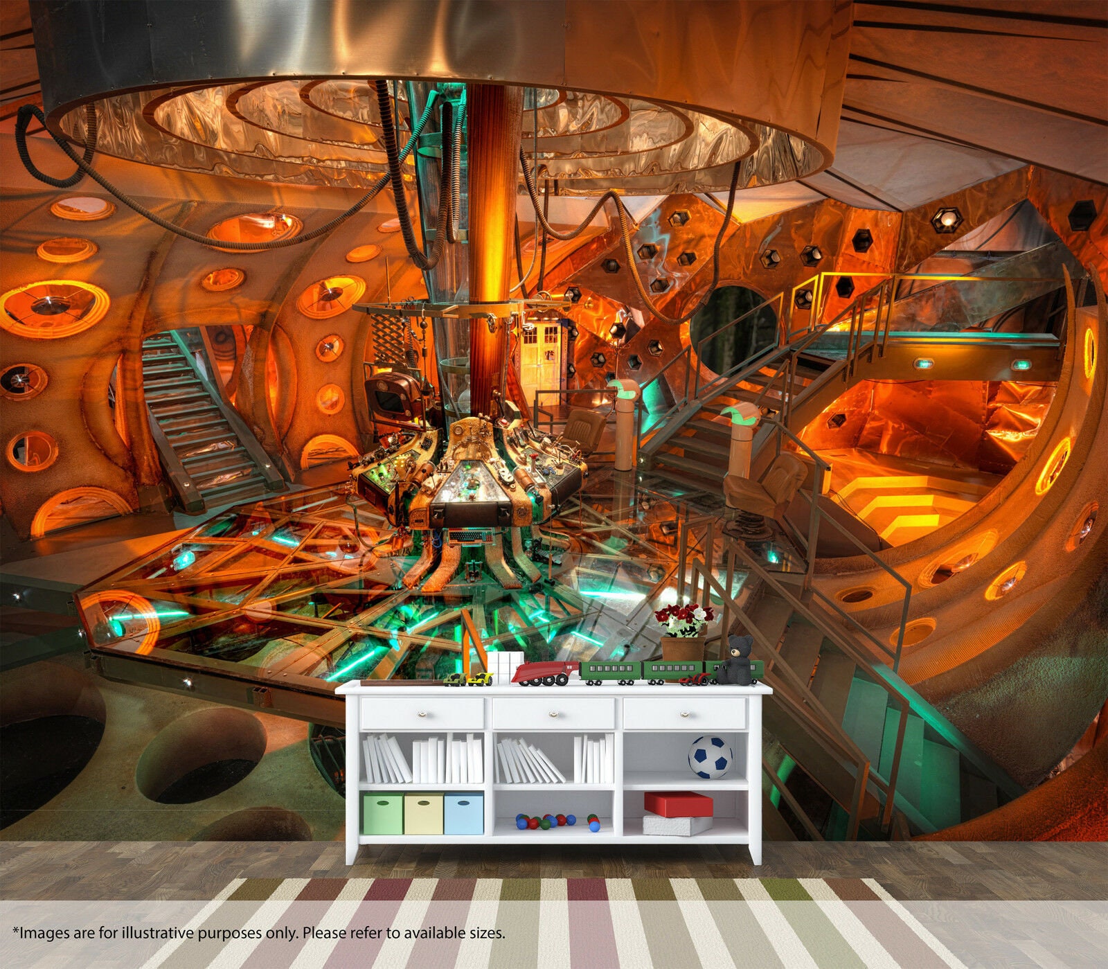 Tardis Interior 2022 Wallpaper