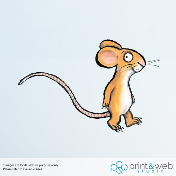 Gruffalo Mouse Decal Sticker Bedroom Vinyl Kids - Etsy UK