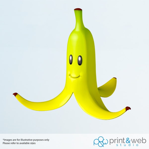 Mario Kart Banana Svg - Etsy
