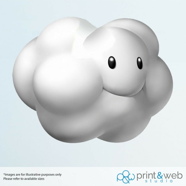 Super Mario Cloud - Etsy