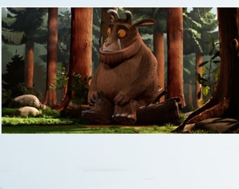 The Gruffalo Wallpaper - Etsy UK