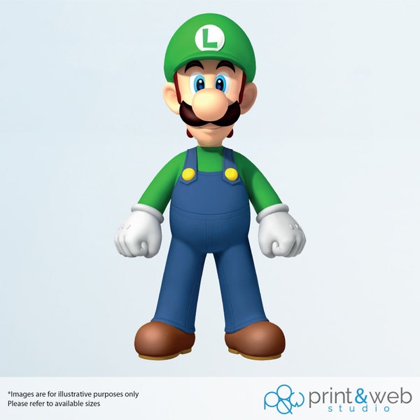 Luigi Decal - Etsy