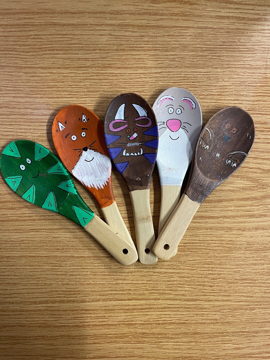 Story Spoons Inspired by the GRUFFALO - Etsy