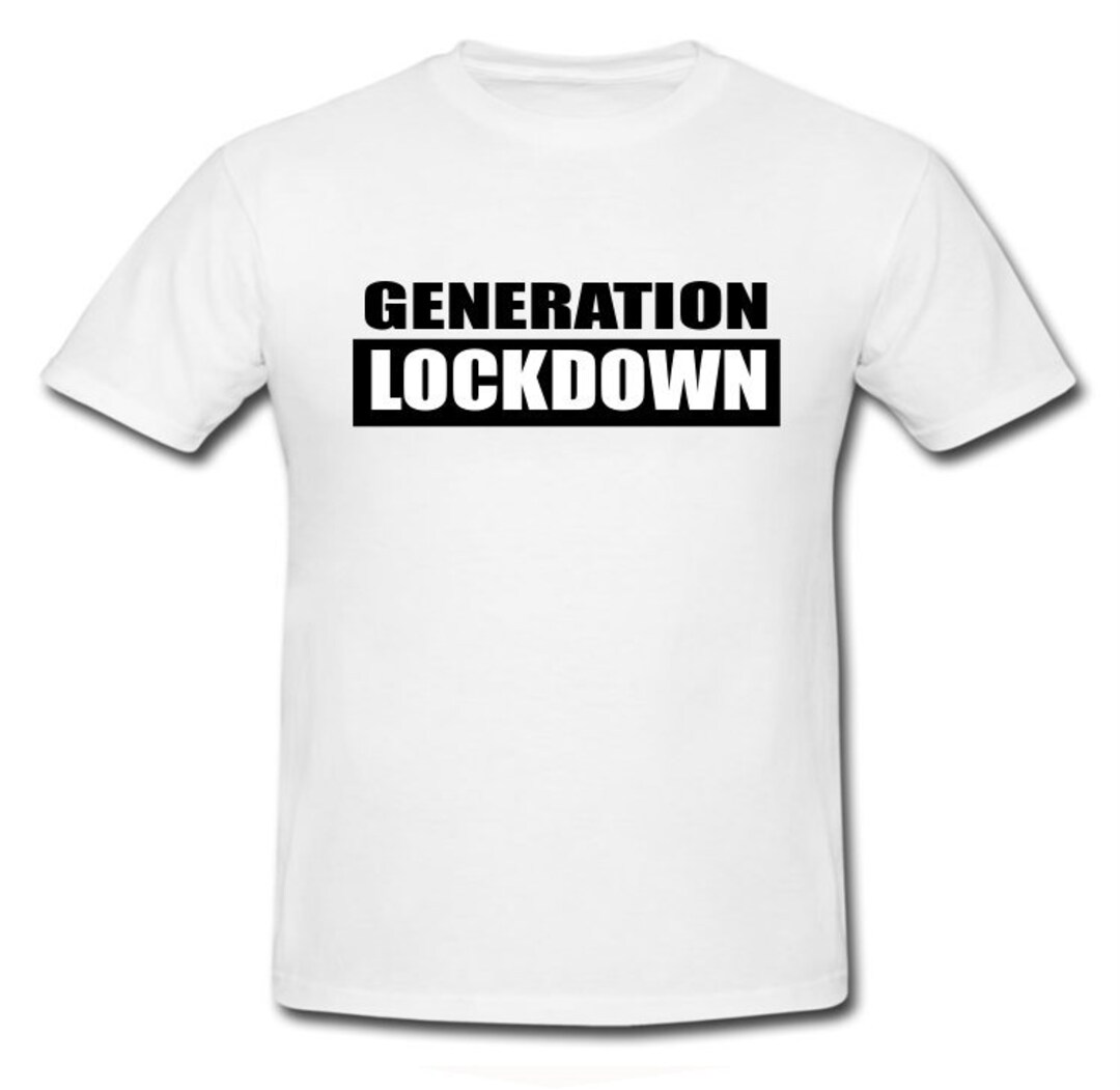 GENERATION LOCKDOWN T-shirt, Men's Fashion T-shirt, Men's Streetwear ...