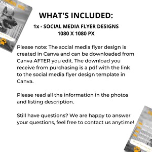 Dog Training Flyer Template, Dog Trainer Flyer, Professional Dog ...