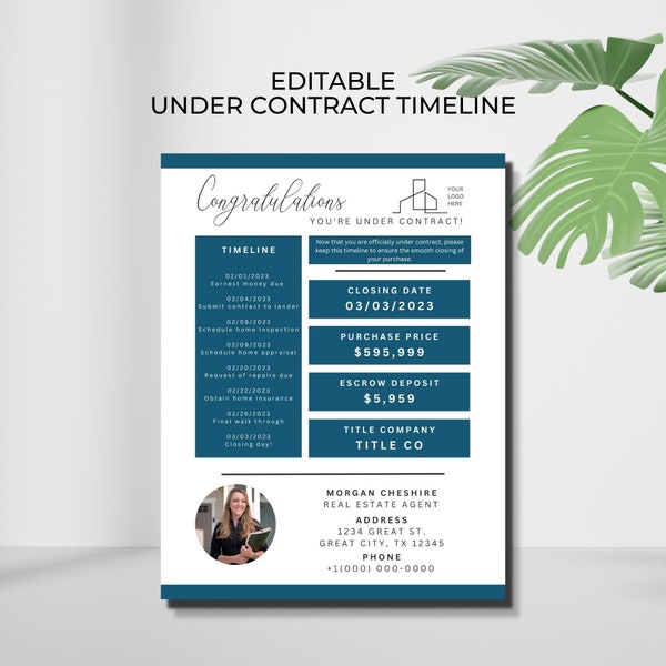 Under Contract Checklist for Buyer - Etsy