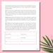 Event Decorating Services Contract Template, Editable DIY, 4 Page Canva ...