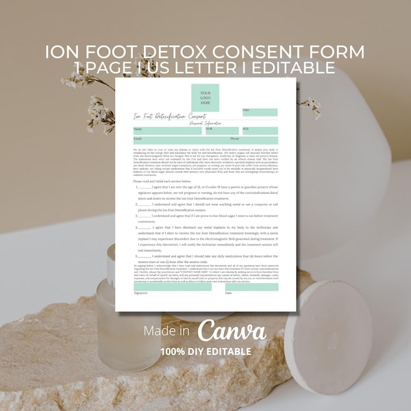 Detox Canva Template - Etsy