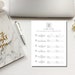 6 Page Client Health History Skin Analysis Facial Massage - Etsy Canada