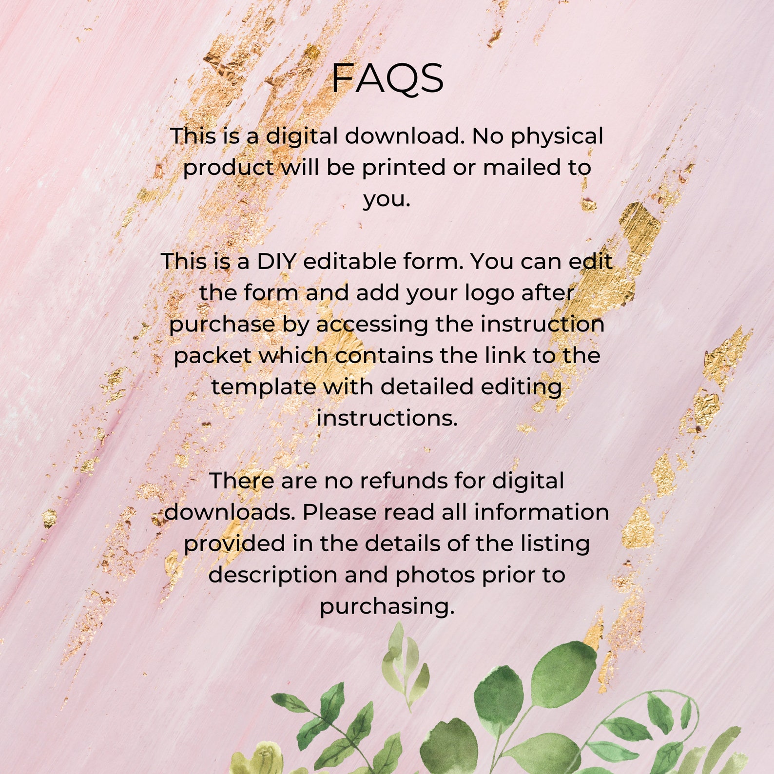Skin Analysis Form With Face Chart I Skin Consultation I DIY - Etsy