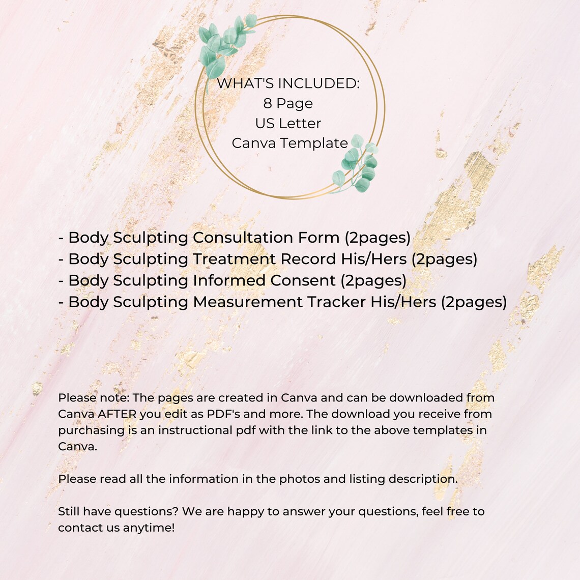 Body Sculpting Business Forms I Ultrasound Cavitation Lipo - Etsy