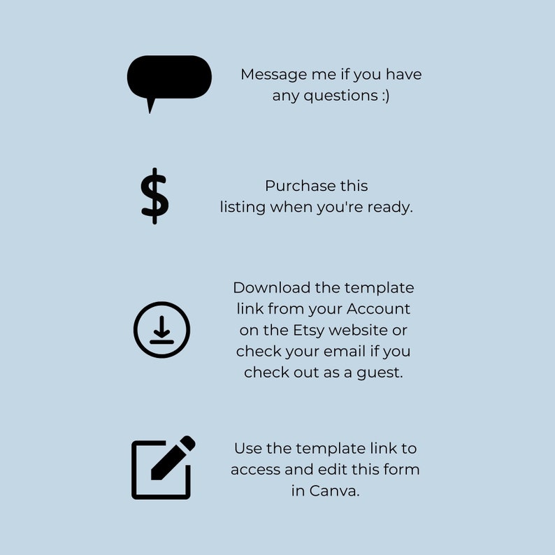 EDITABLE Cleaning Service Contract Bundle Maid Forms CANVA - Etsy