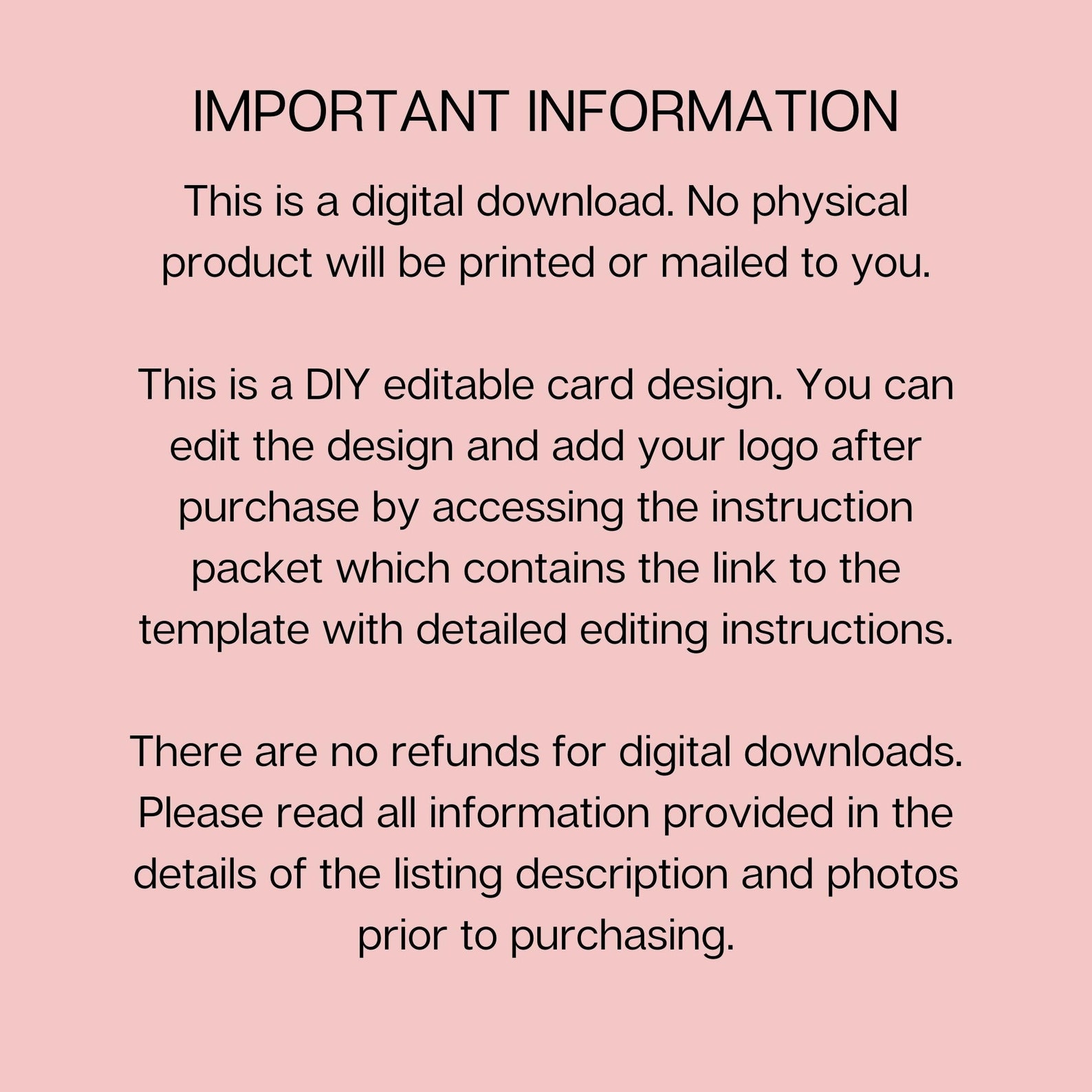 Editable Client Referral Card Feminine Refer a Friend - Etsy