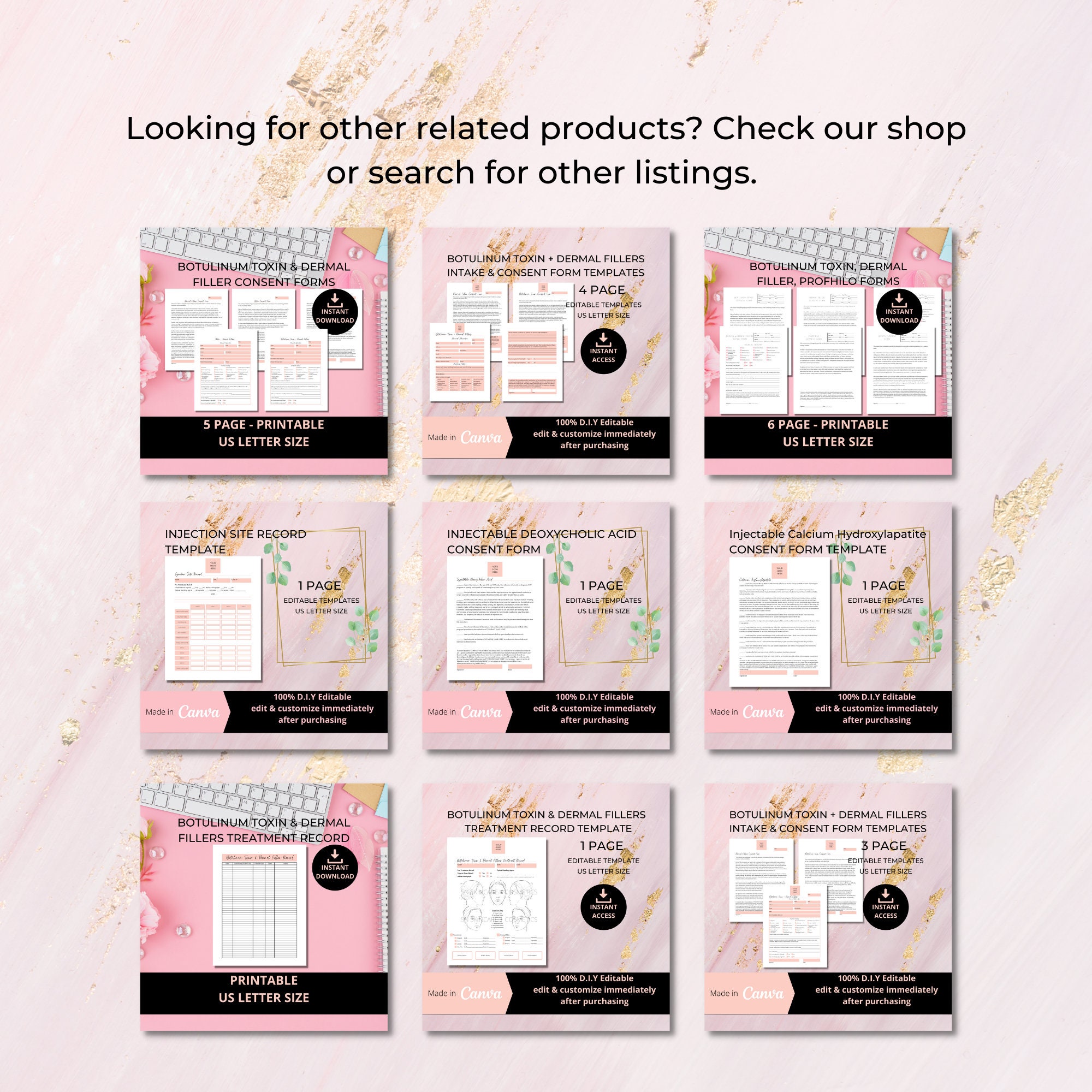 Printable Aesthetic Concerns Worksheet/form for Medical Spas - Etsy