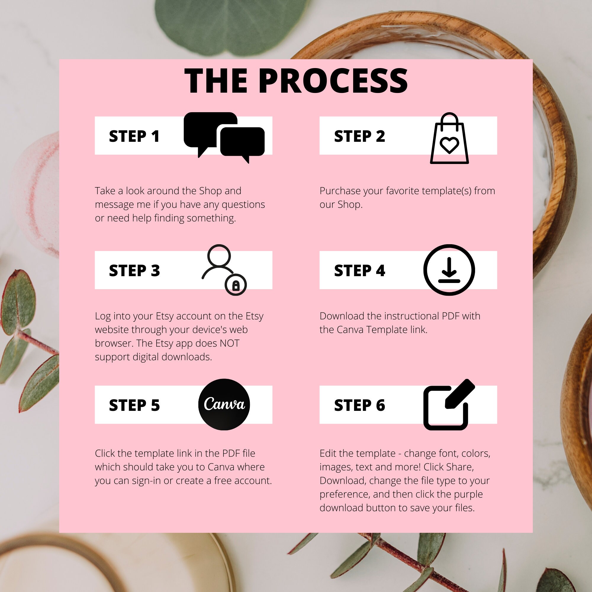 Modern Digital Business Card and Price List Design White - Etsy