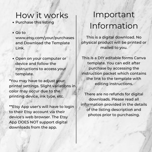 Skin Analysis Form With Face Chart I Skin Consultation I DIY Editable ...